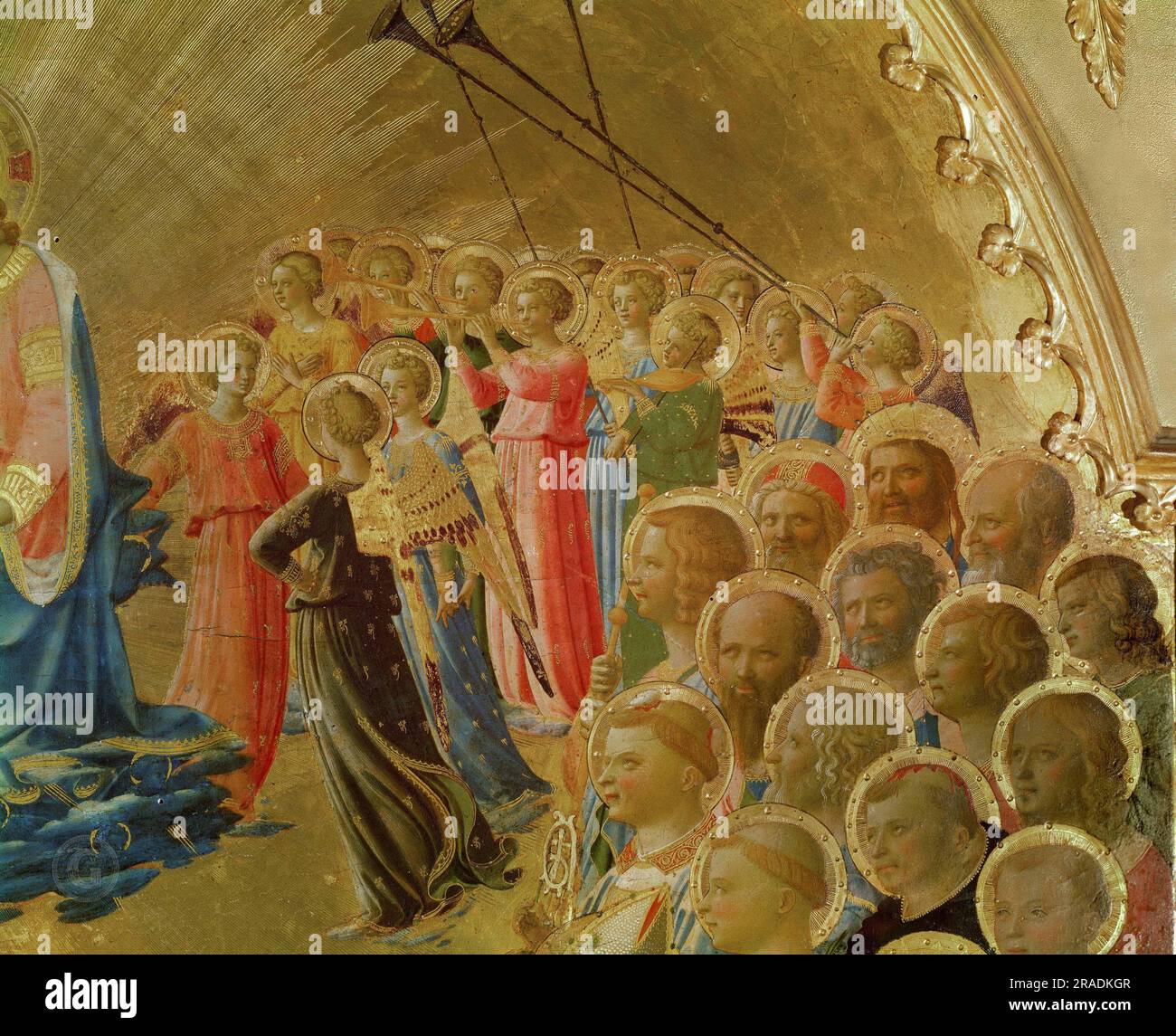 Fra angelico couronnement de la vierge Banque de photographies et d’images à haute résolution ...