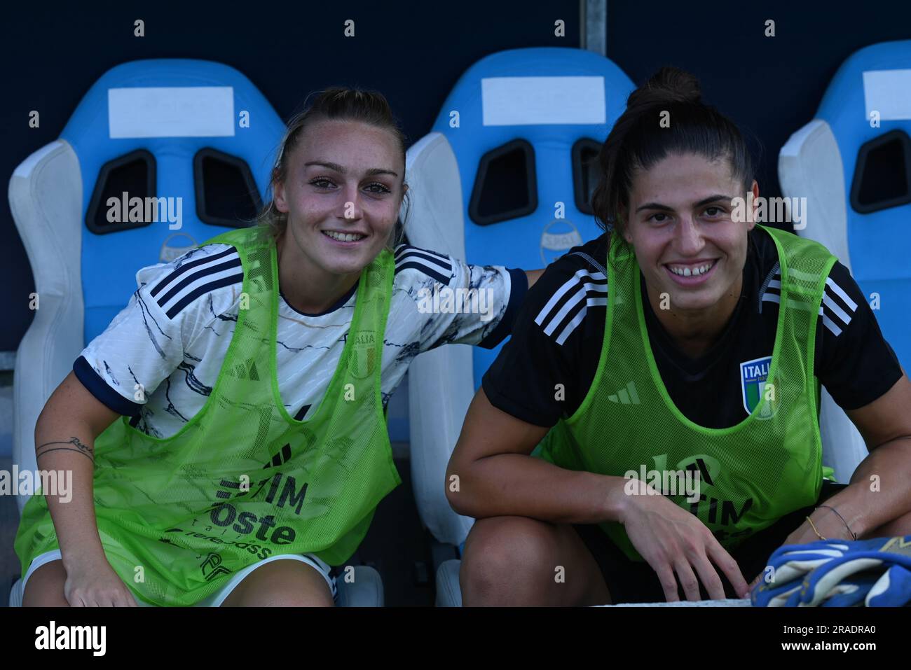 Stade Paolo Mazza, Ferrara, Italie, 01 juillet 2023, Giada Greggi et ...