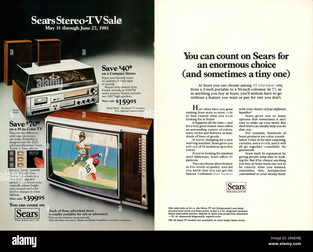 80's television set Banque de photographies et d’images à haute résolution - Alamy