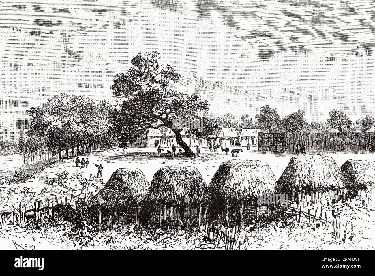 Colonie de Crevaux à Santa Barbara, Bolivie, Amérique du Sud. Voyage à ...