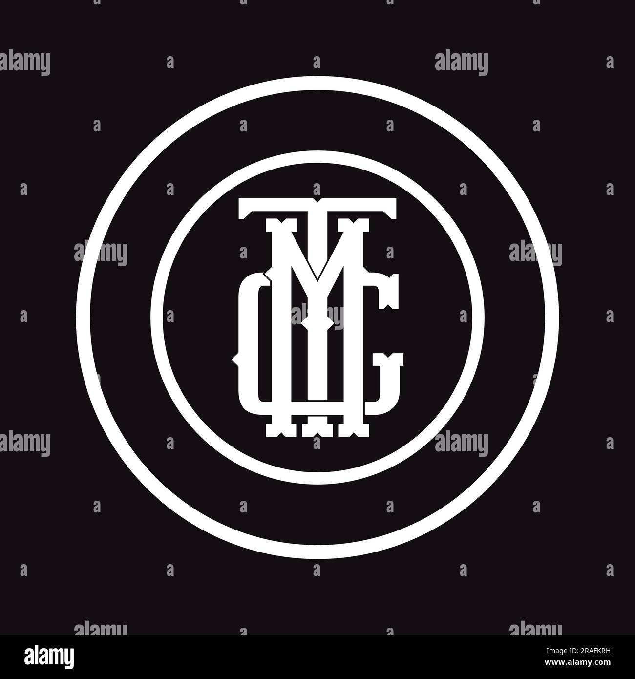 Modern streetwear CMT initial Monogram Text Letter logo Design Image ...