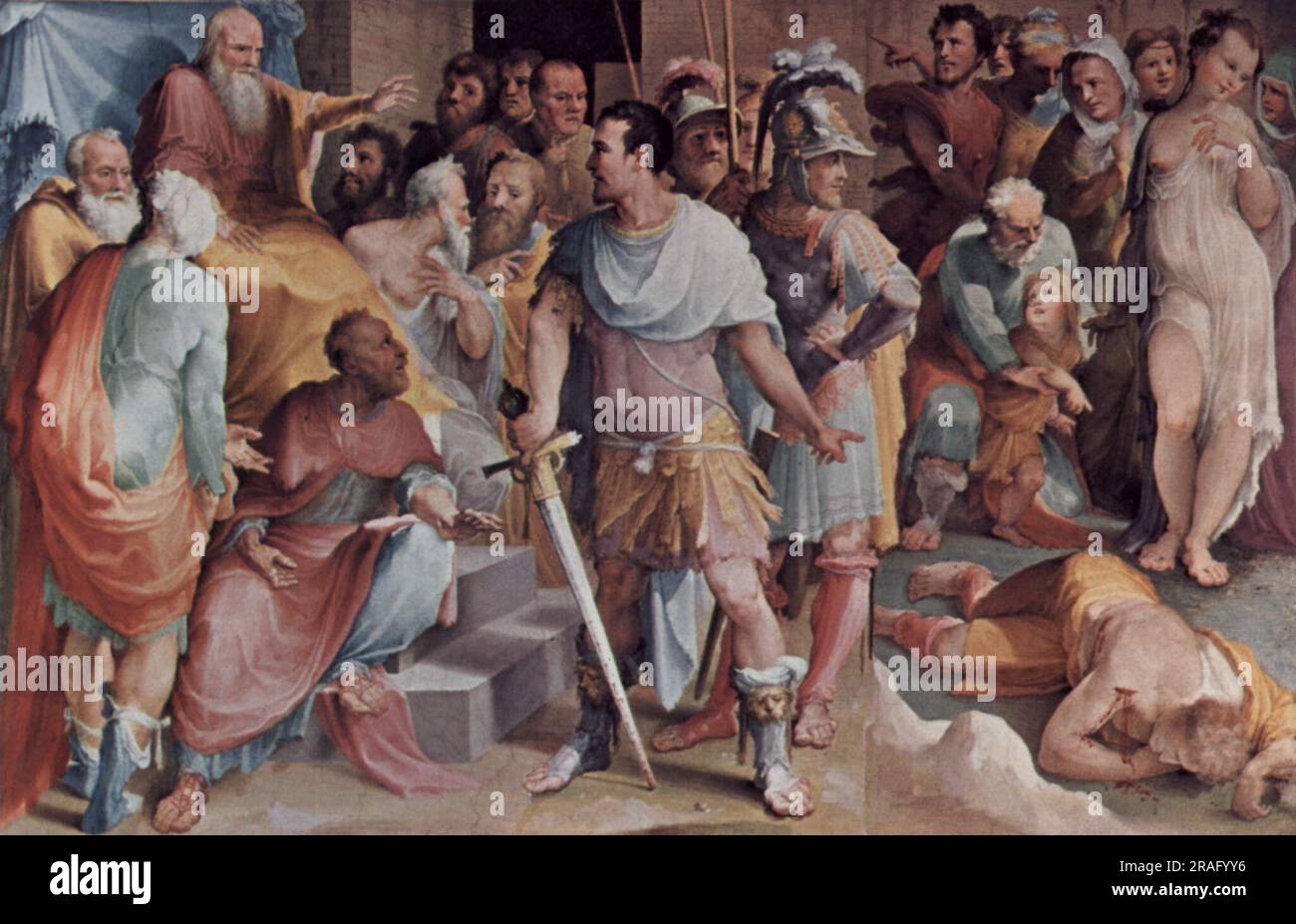 Gaius Servilius Ahala présente le corps de Spurius Maelius au 1535 par ...