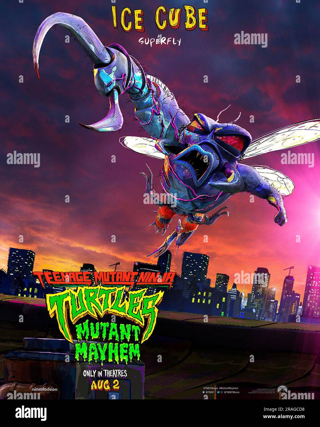 TORTUES NINJA : MUTANT MAYHEM, affiche du personnage américain ...
