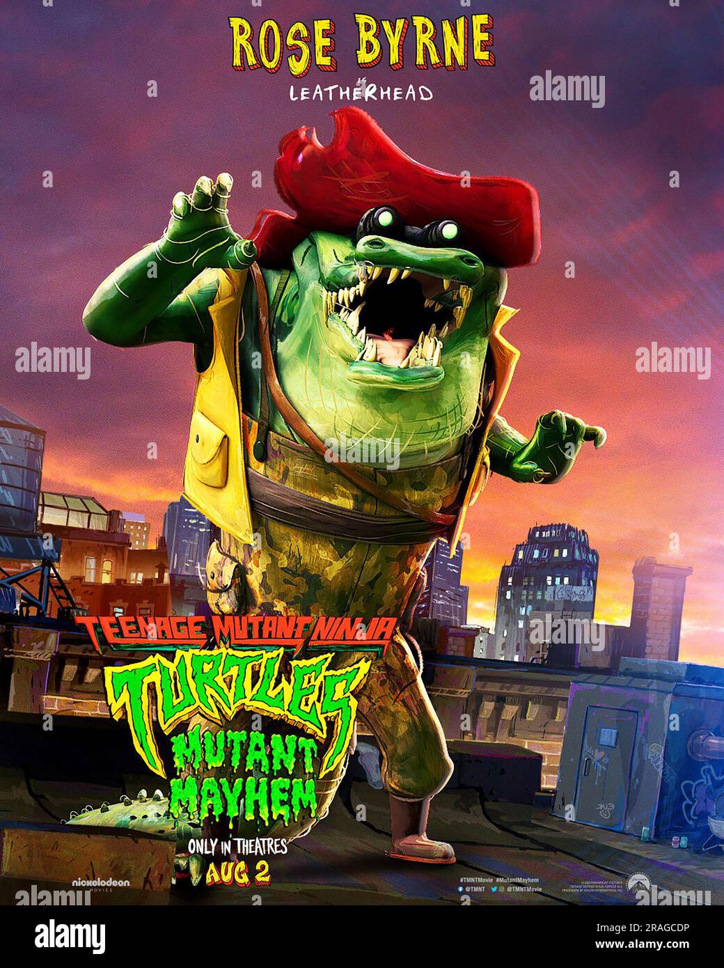 TORTUES NINJA : MUTANT MAYHEM, affiche du personnage américain ...