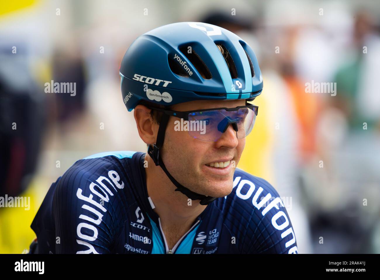 Bilbao, Espagne - 1 juillet 2023 : le cycliste CHRISTOPHER HAMILTON, de ...