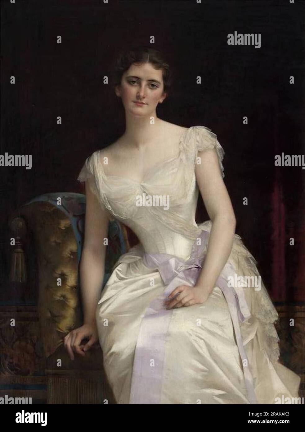 Portrait de Mary Victoria Leiter, la plus récente Dame Curzon de ...