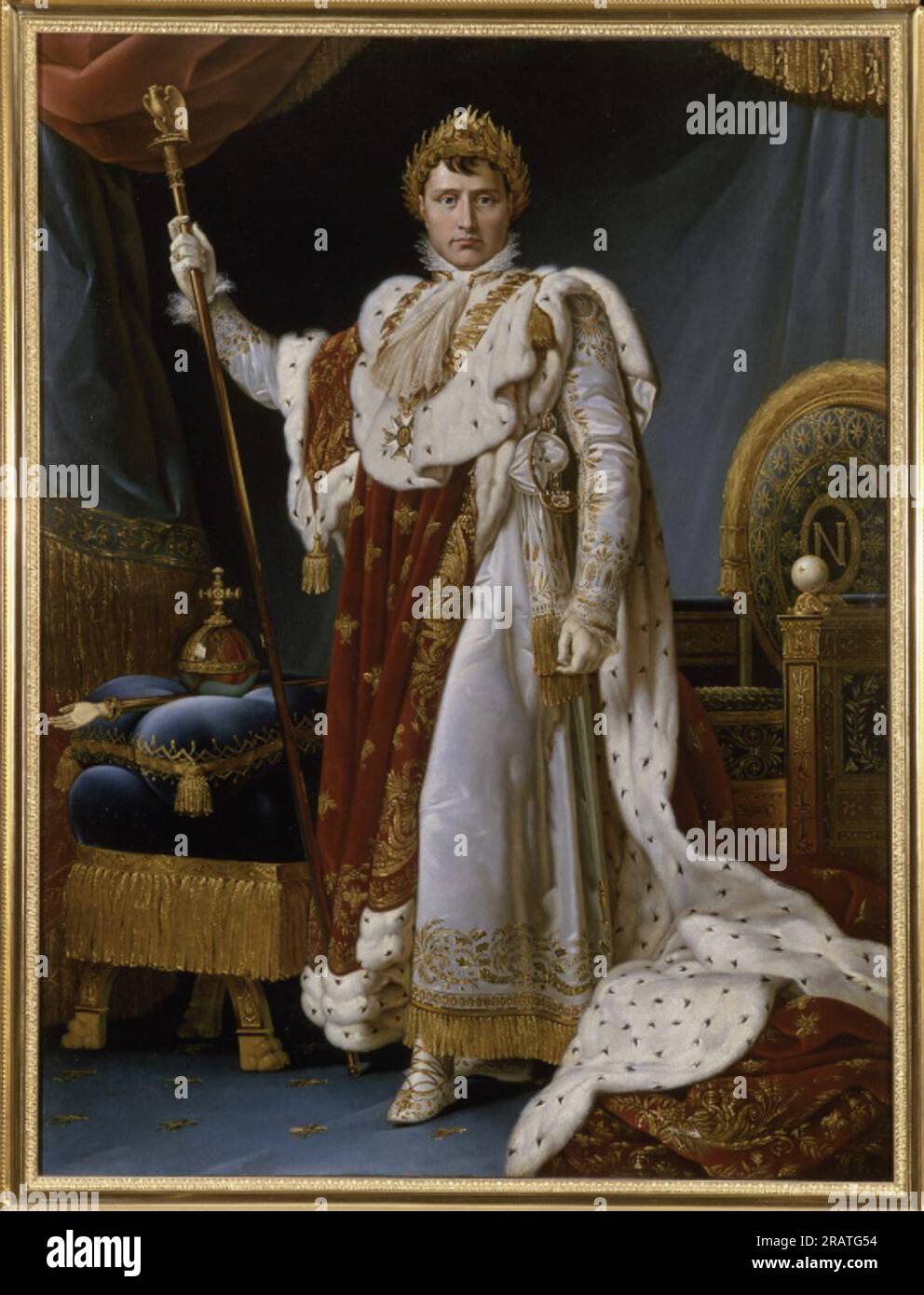 Napoleon costume de sacre Banque de photographies et d’images à haute ...