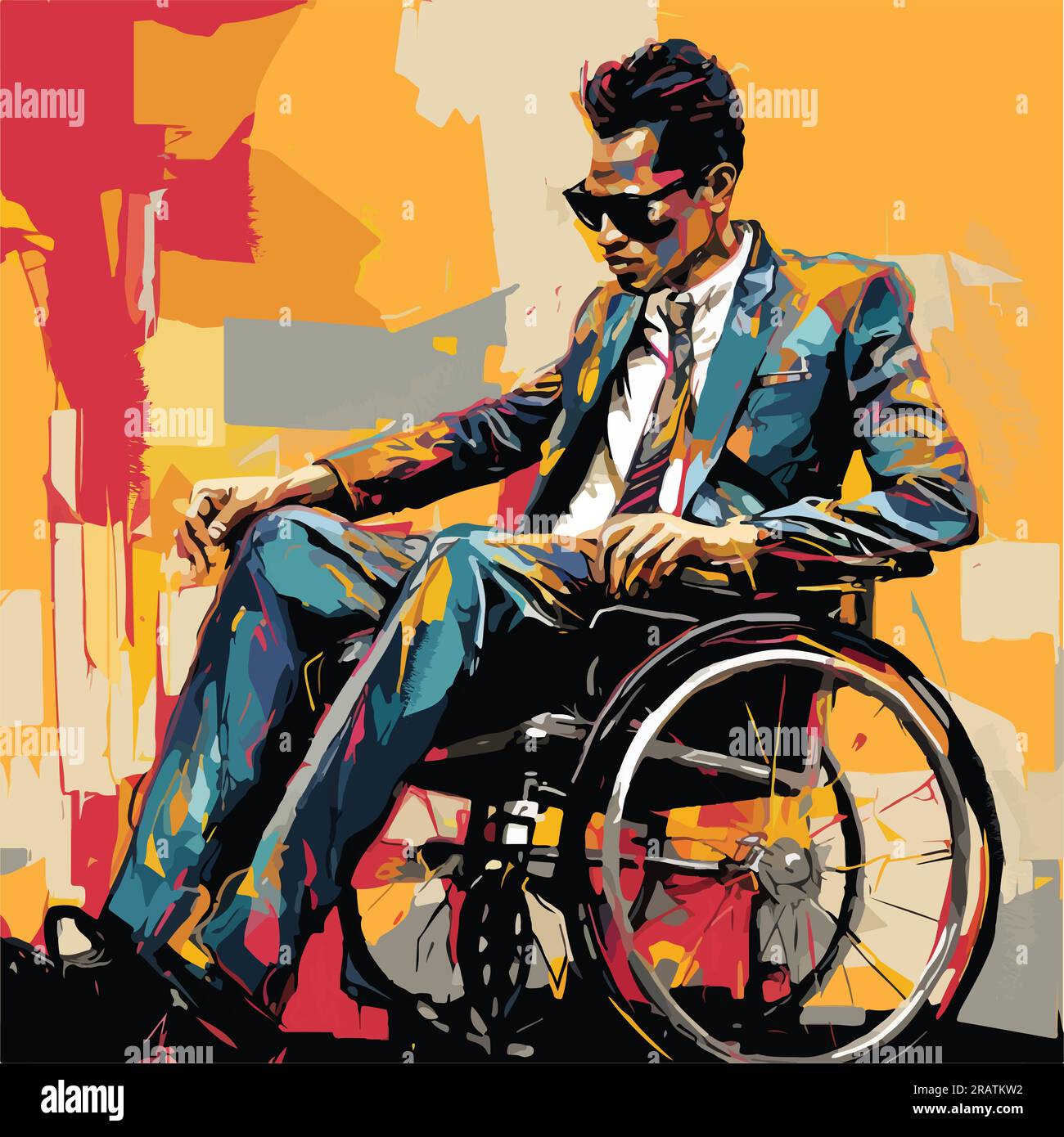 Ray charles Banque d'images vectorielles - Alamy