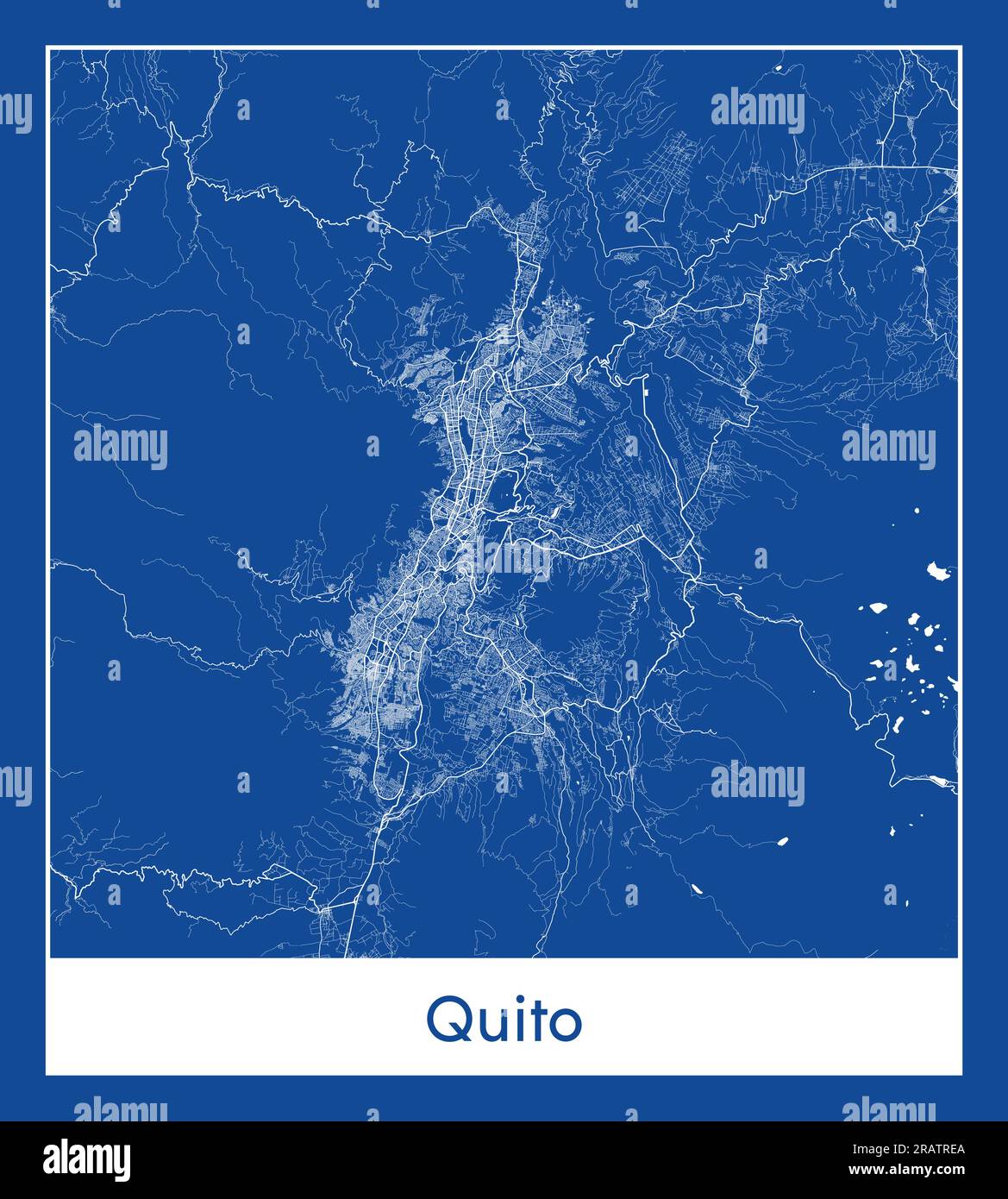 Mappa di quito Banque de photographies et d’images à haute résolution ...