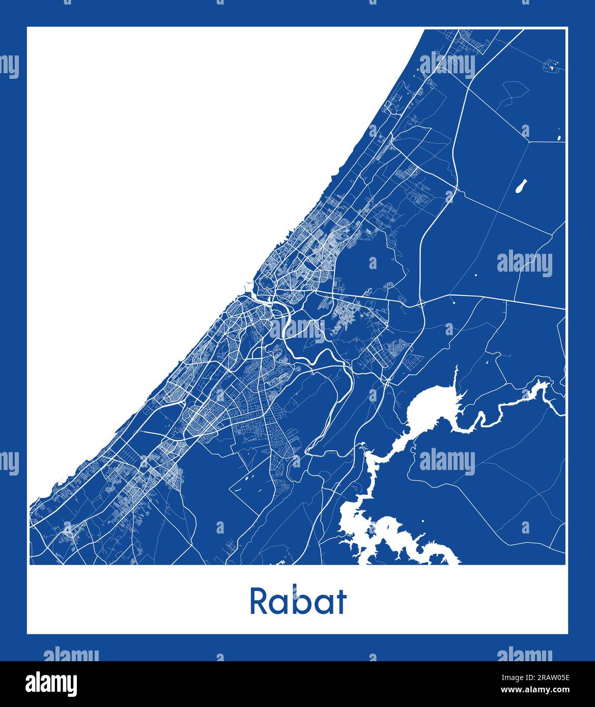 Plan de ville rabat Banque de photographies et d’images à haute ...