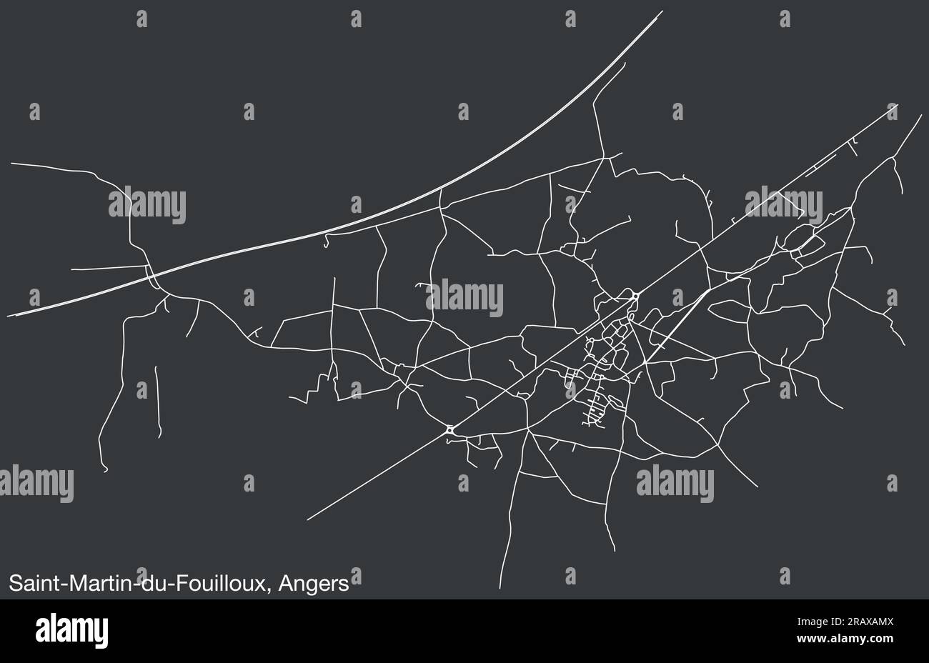 Plan du quartier saint martin Banque de photographies et d’images à ...