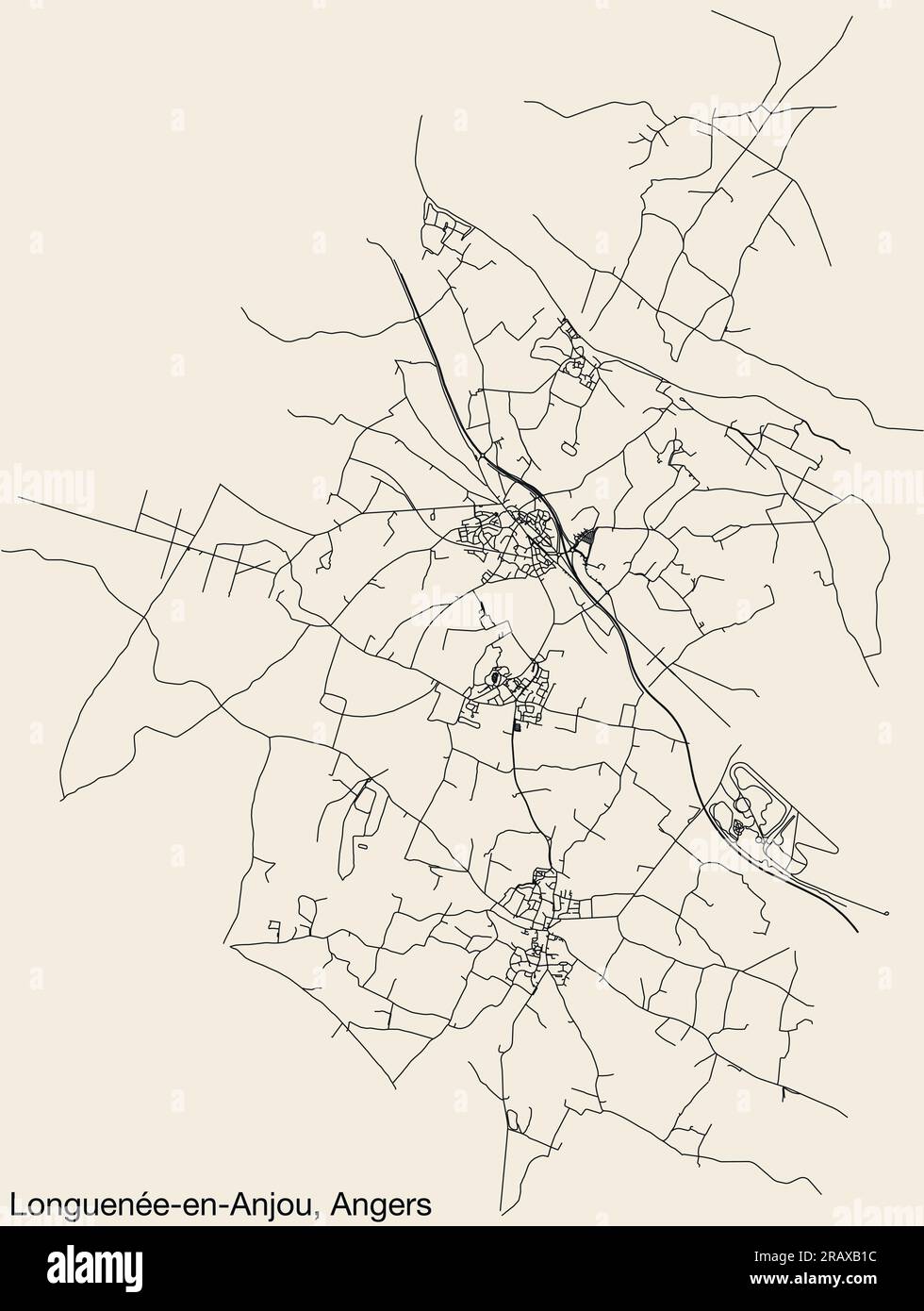 Maison d'anjou Banque d'images vectorielles - Alamy