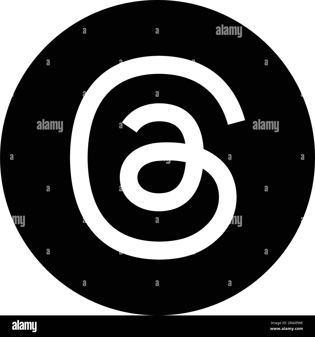 Application de threads Banque d'images noir et blanc - Alamy