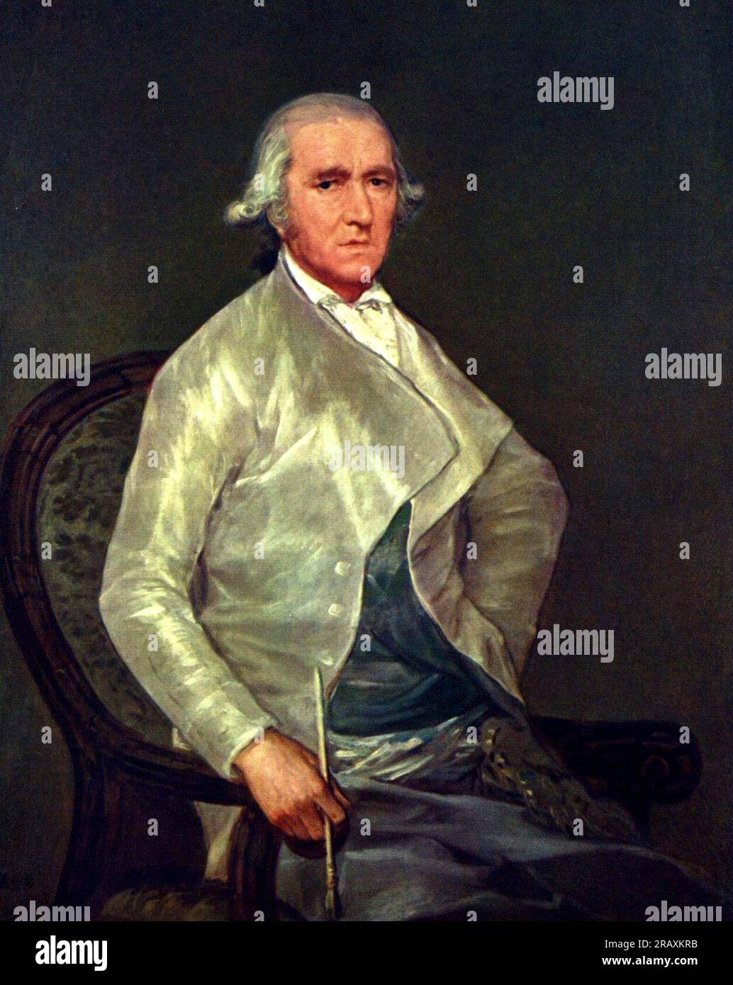 Portrait of francisco bayeu Banque de photographies et d’images à haute ...