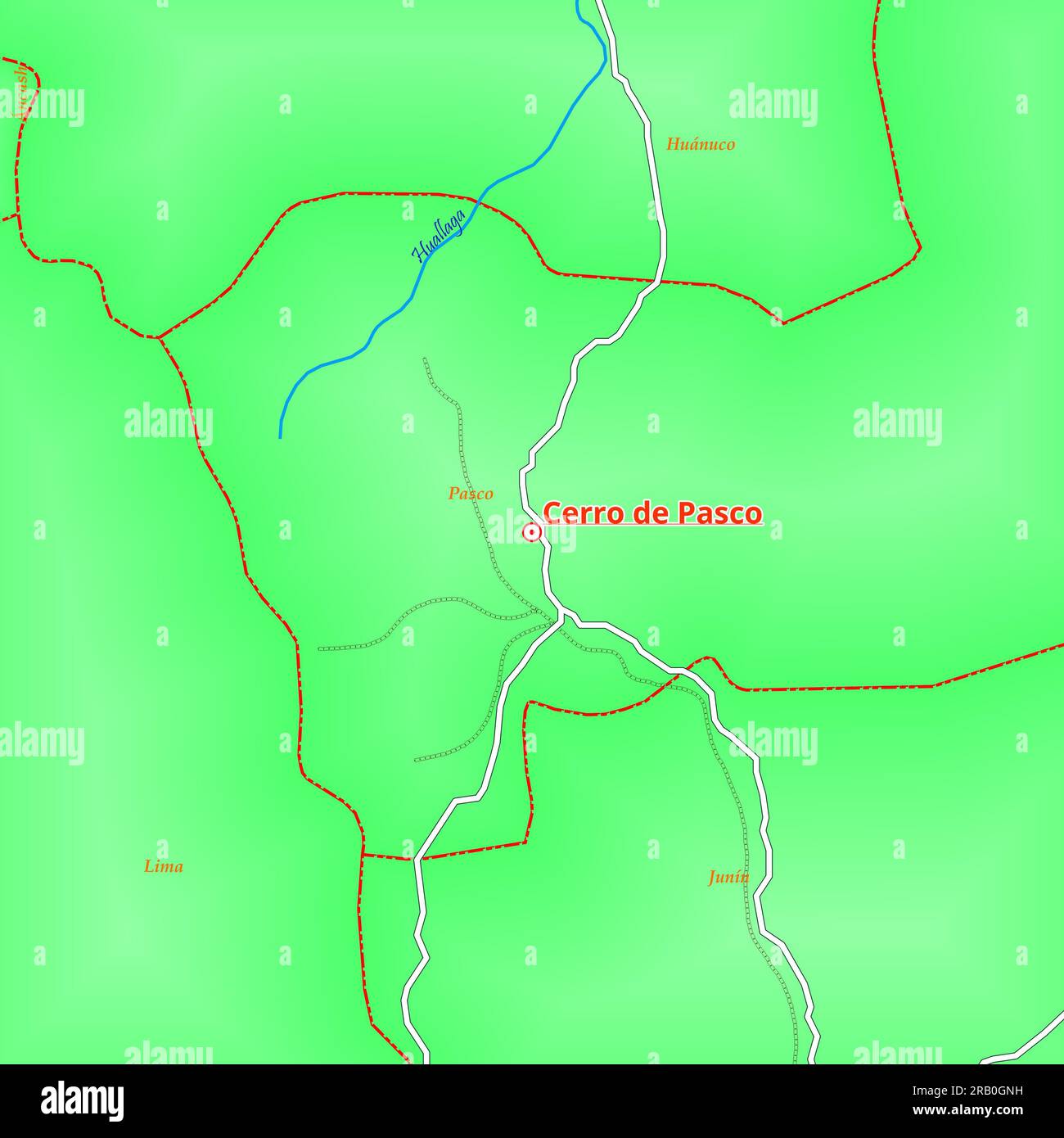 Carte pasco Banque de photographies et d’images à haute résolution - Alamy