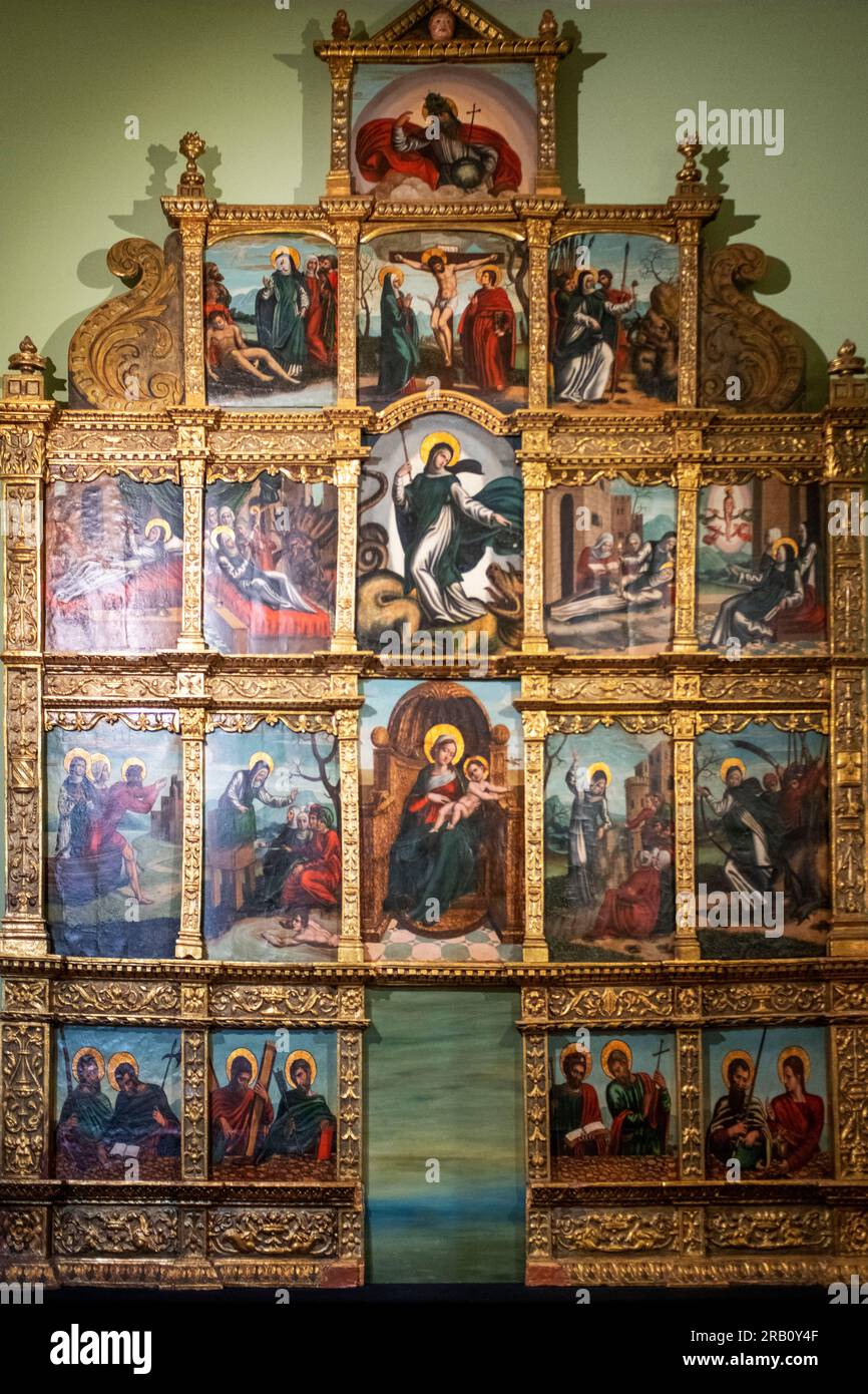 Retable de santa marta Banque de photographies et d’images à haute ...