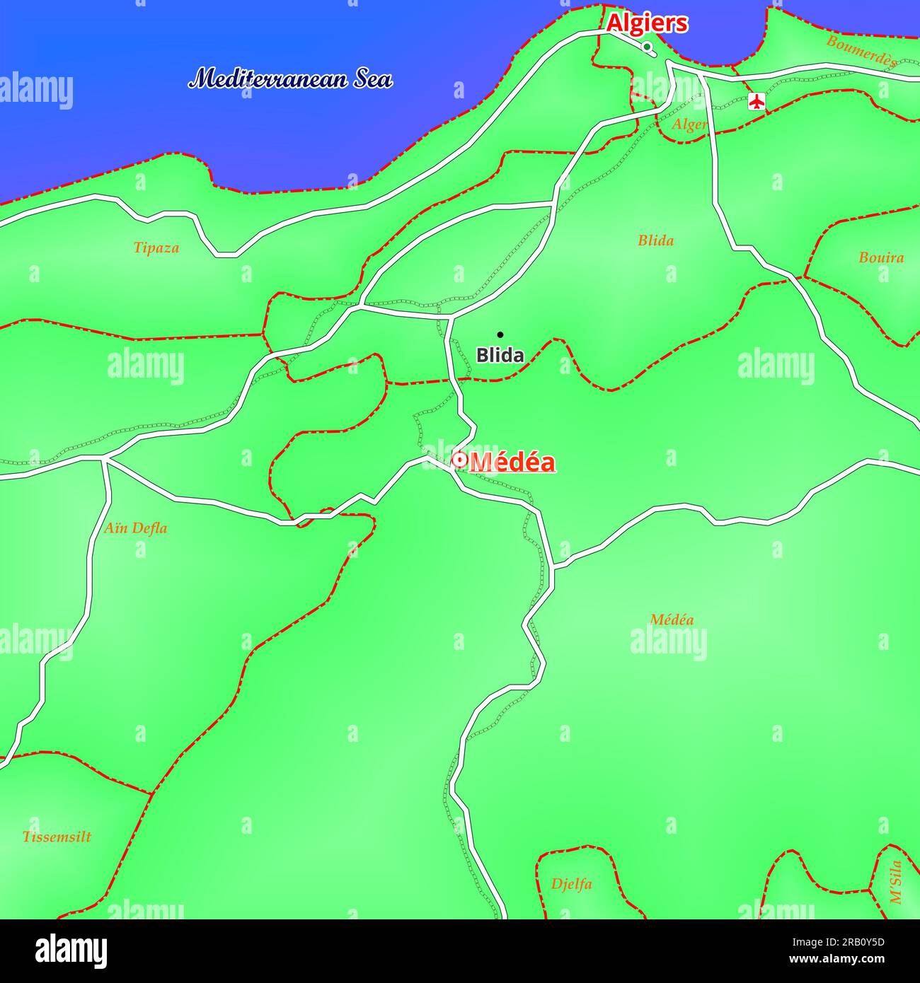 Médéa algérie Banque de photographies et d’images à haute résolution ...