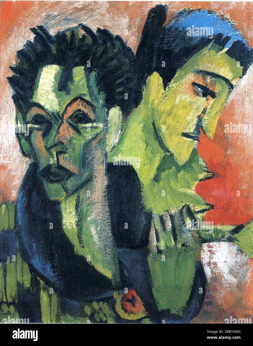 Ernst ludwig kirchner self portrait Banque de photographies et d’images ...