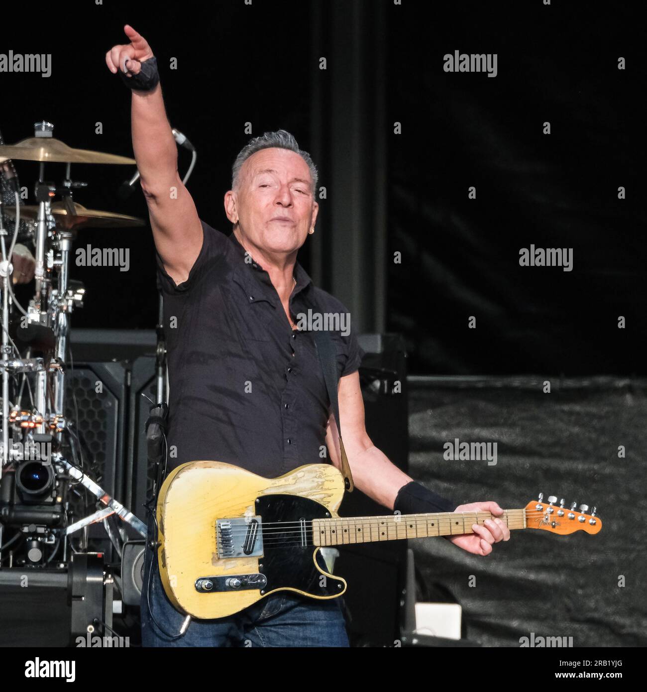 Bruce springsteen hyde parc Banque de photographies et d’images à haute ...