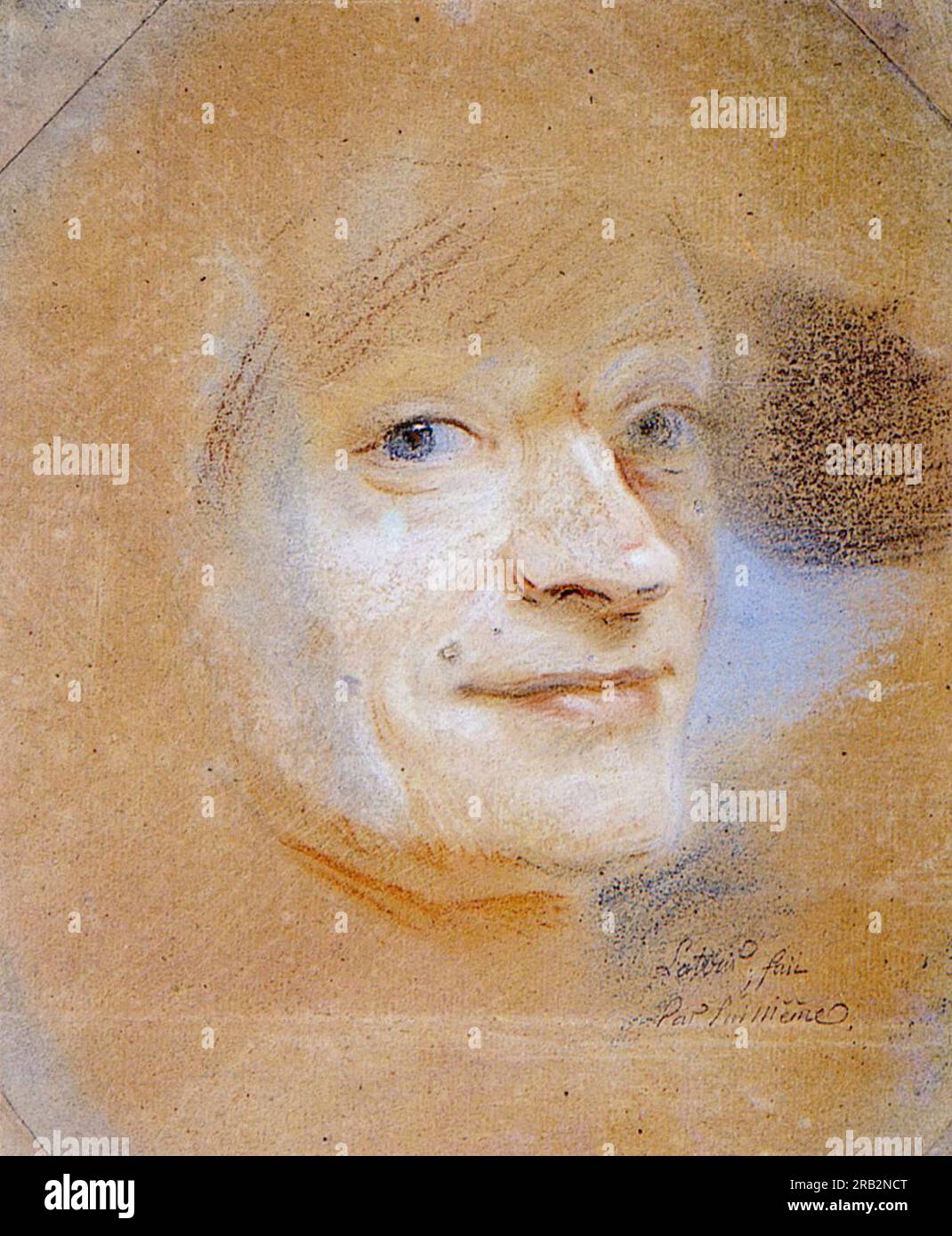 Maurice quentin de la tour autoportrait Banque de photographies et d ...