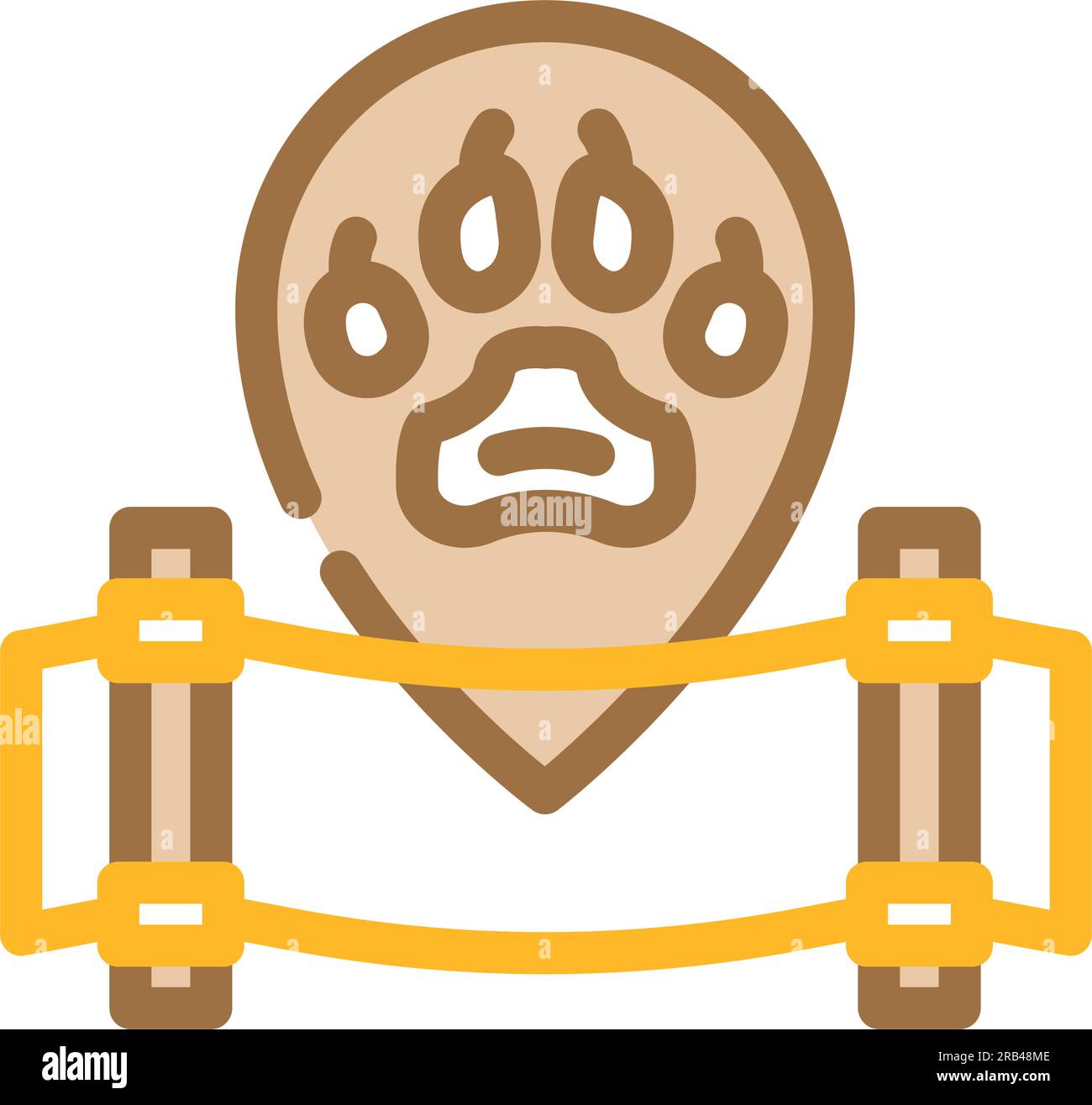 Restauration de la vie sauvage Banque d'images vectorielles - Alamy