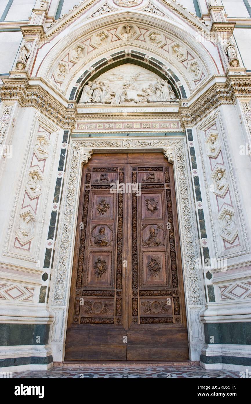 Gros plan de santa croce Banque de photographies et d’images à haute ...