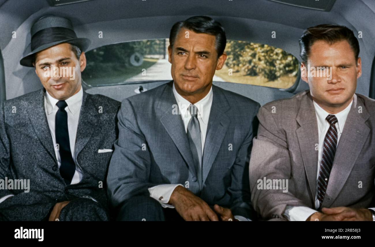 ÉTATS-UNIS. Cary Grant, Robert Ellenstein et Adam Williams dans une ...
