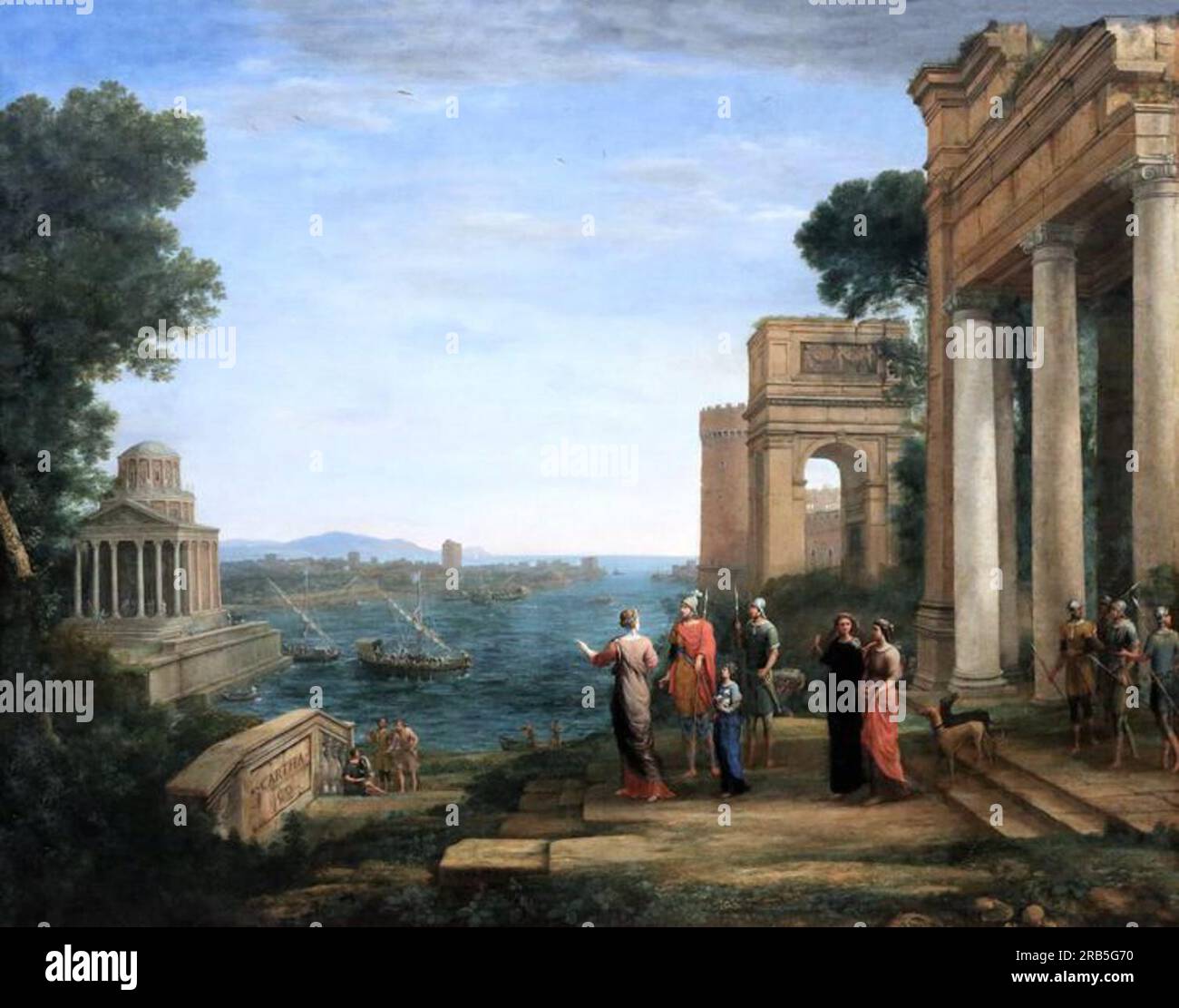 énée à carthage Banque de photographies et d’images à haute résolution - Alamy