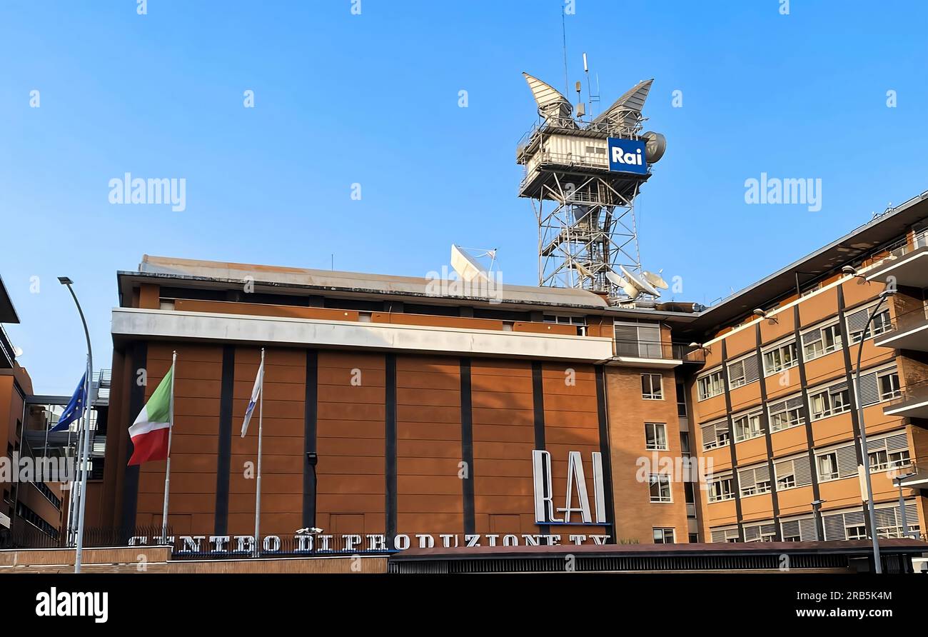 Radiodiffuseur de service public italien Banque de photographies et d ...