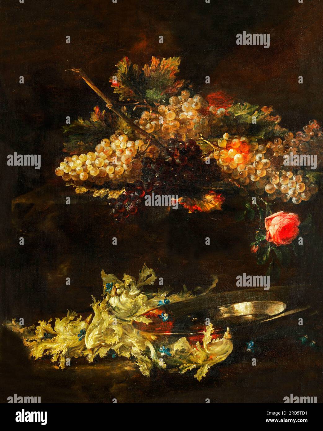 Nature morte de chasse et de fruits Banque de photographies et d’images ...