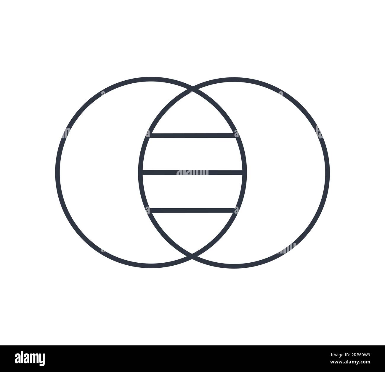 Diagramme de venn Banque d'images détourées - Alamy