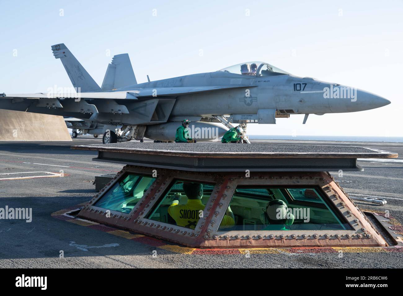 Mer Méditerranée, eaux internationales. 05 juillet 2023. ÉTATS-UNIS Les ...