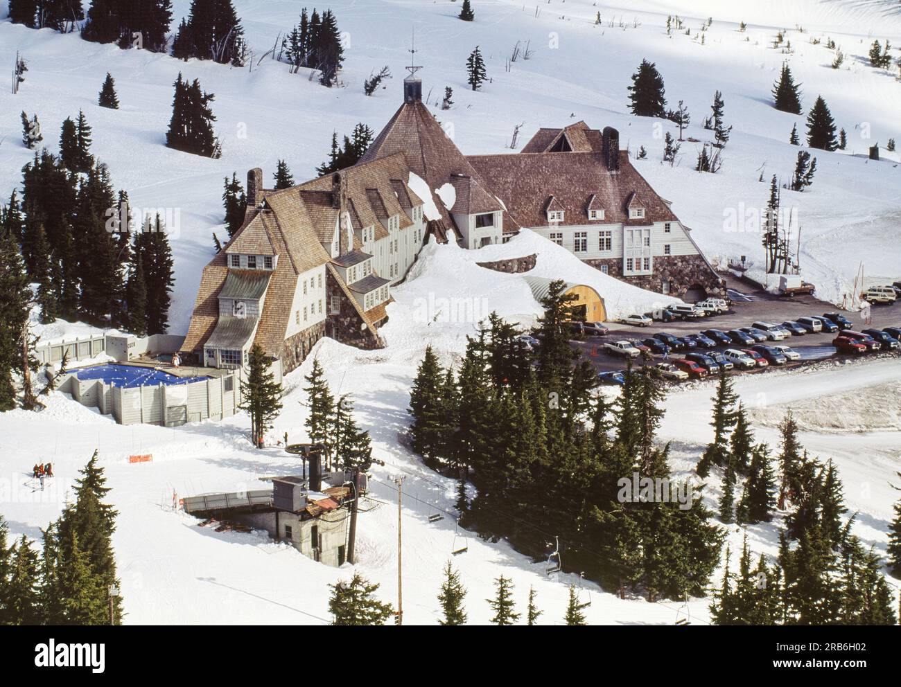 Domaine skiable de timberline Banque de photographies et d’images à ...