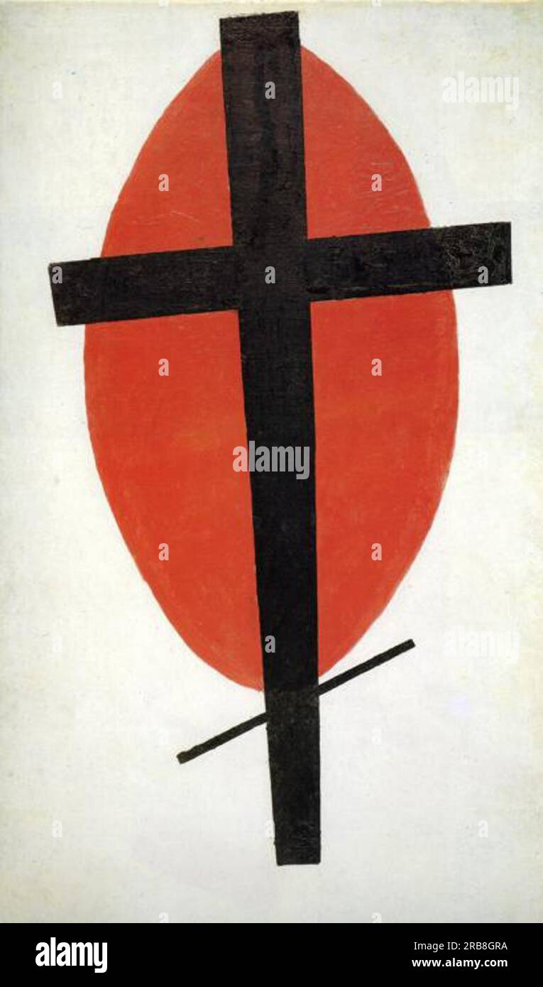 Malevich black cross Banque de photographies et d’images à haute ...