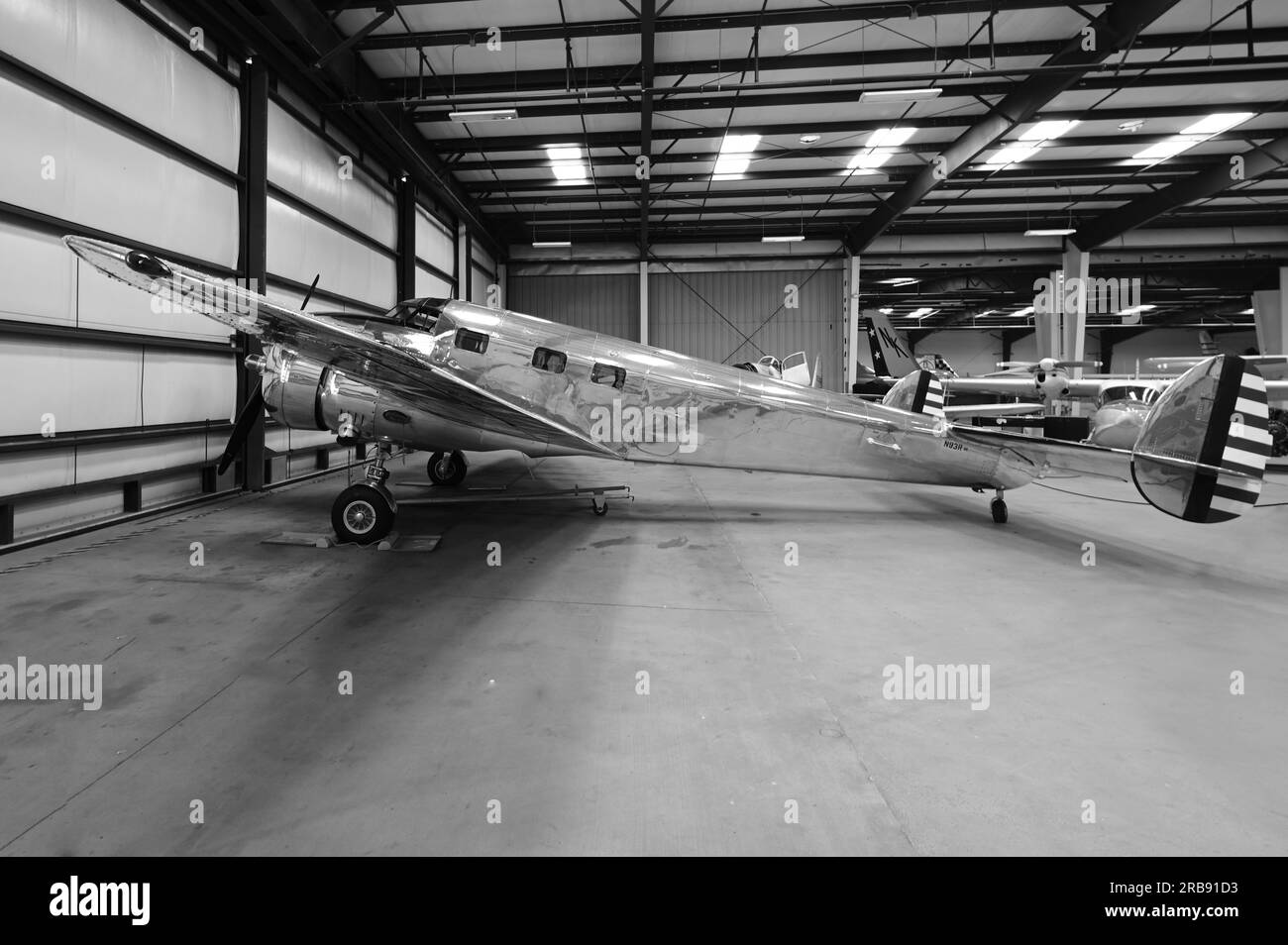 Lockheed model 10 electra Banque d'images noir et blanc - Alamy