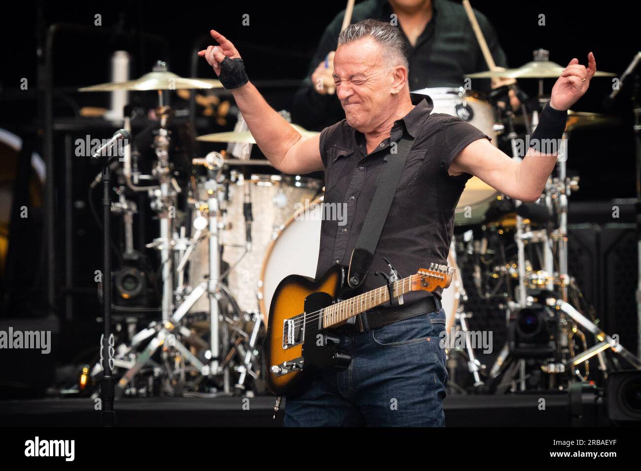 Bruce springsteen hyde parc Banque de photographies et d’images à haute ...