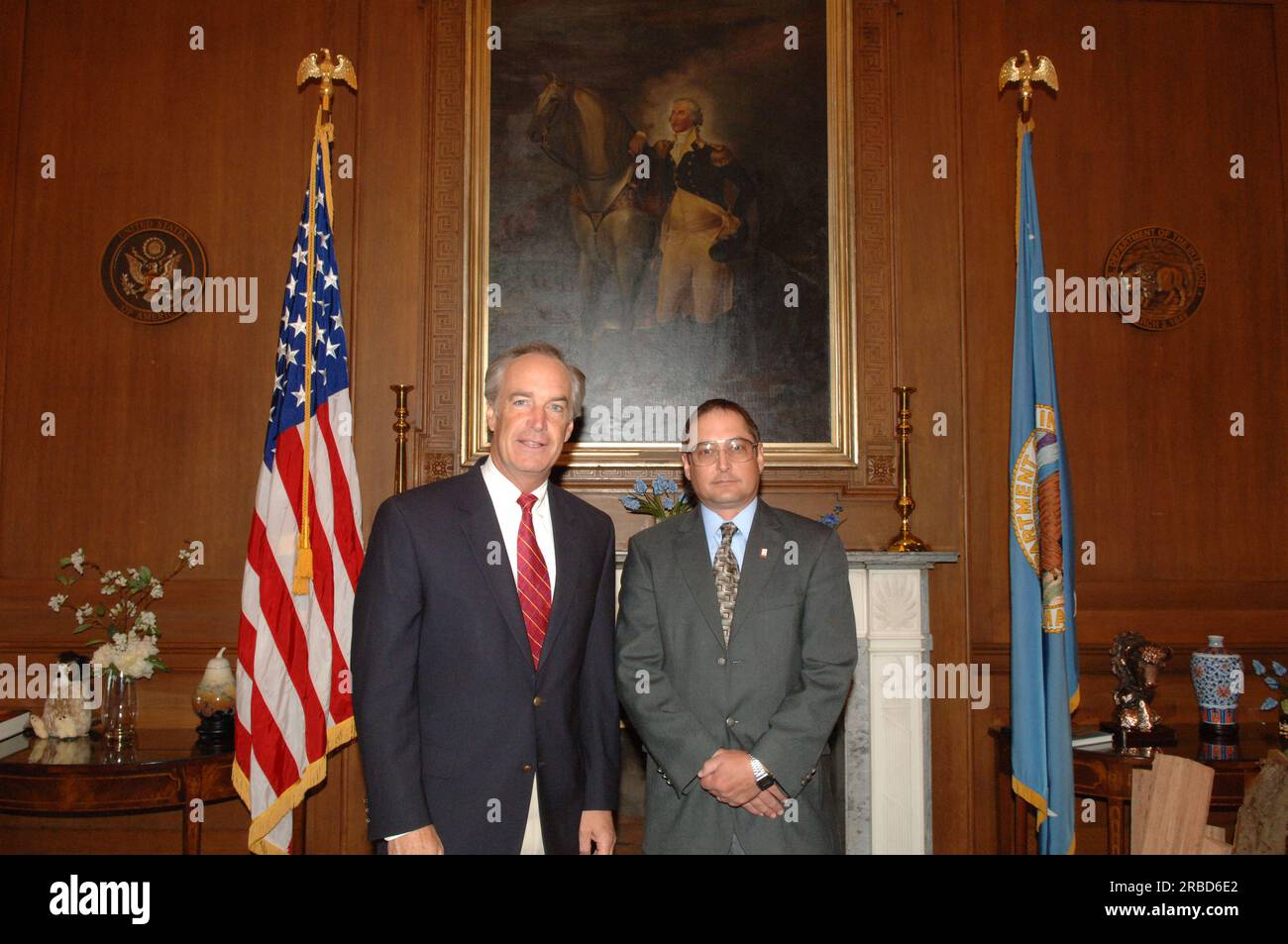 Le secrétaire Dirk Kempthorne se réunit au main Interior avec une ...