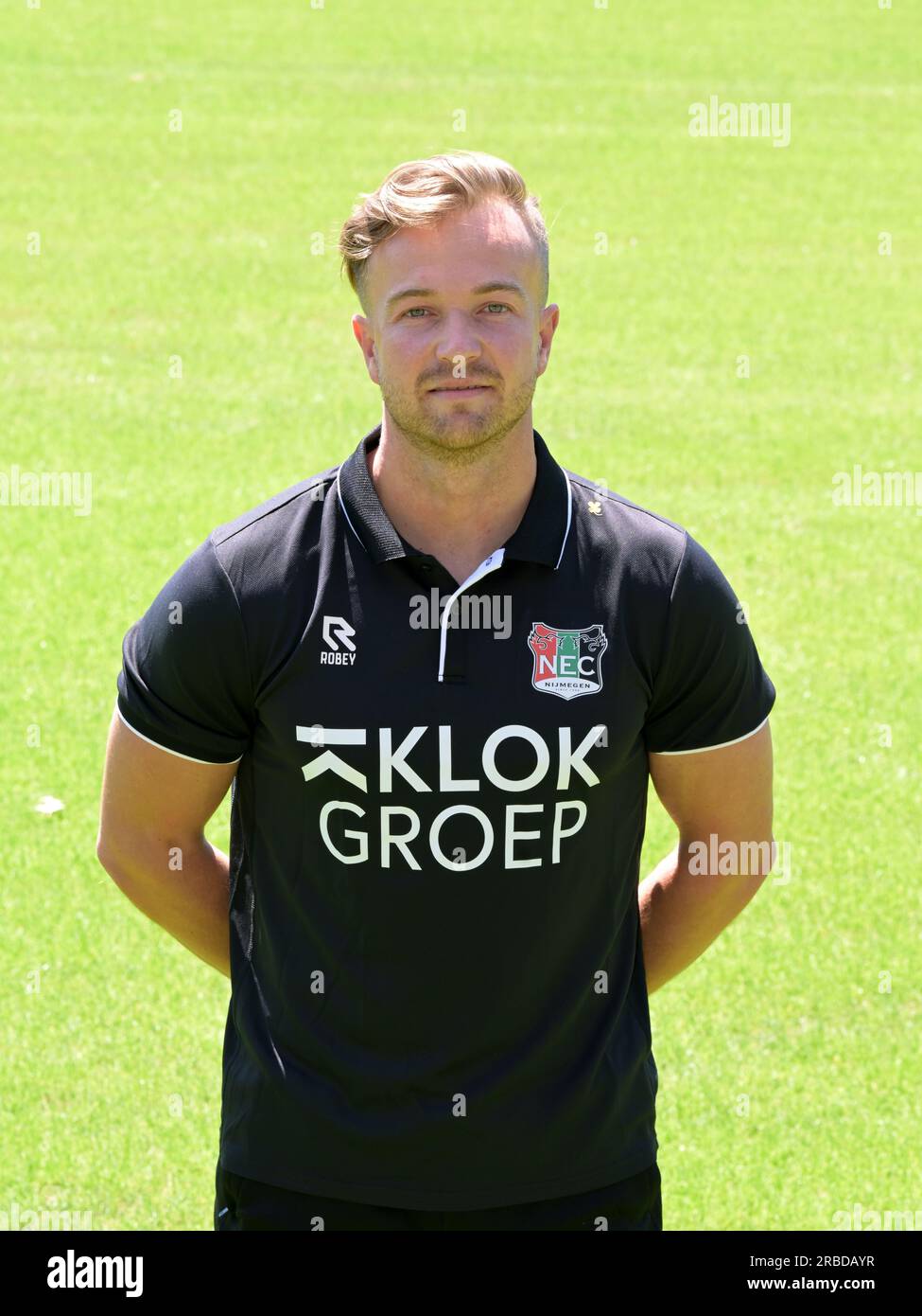 NIJMEGEN - physiothérapeute Reinier Looij lors de la présentation de l ...