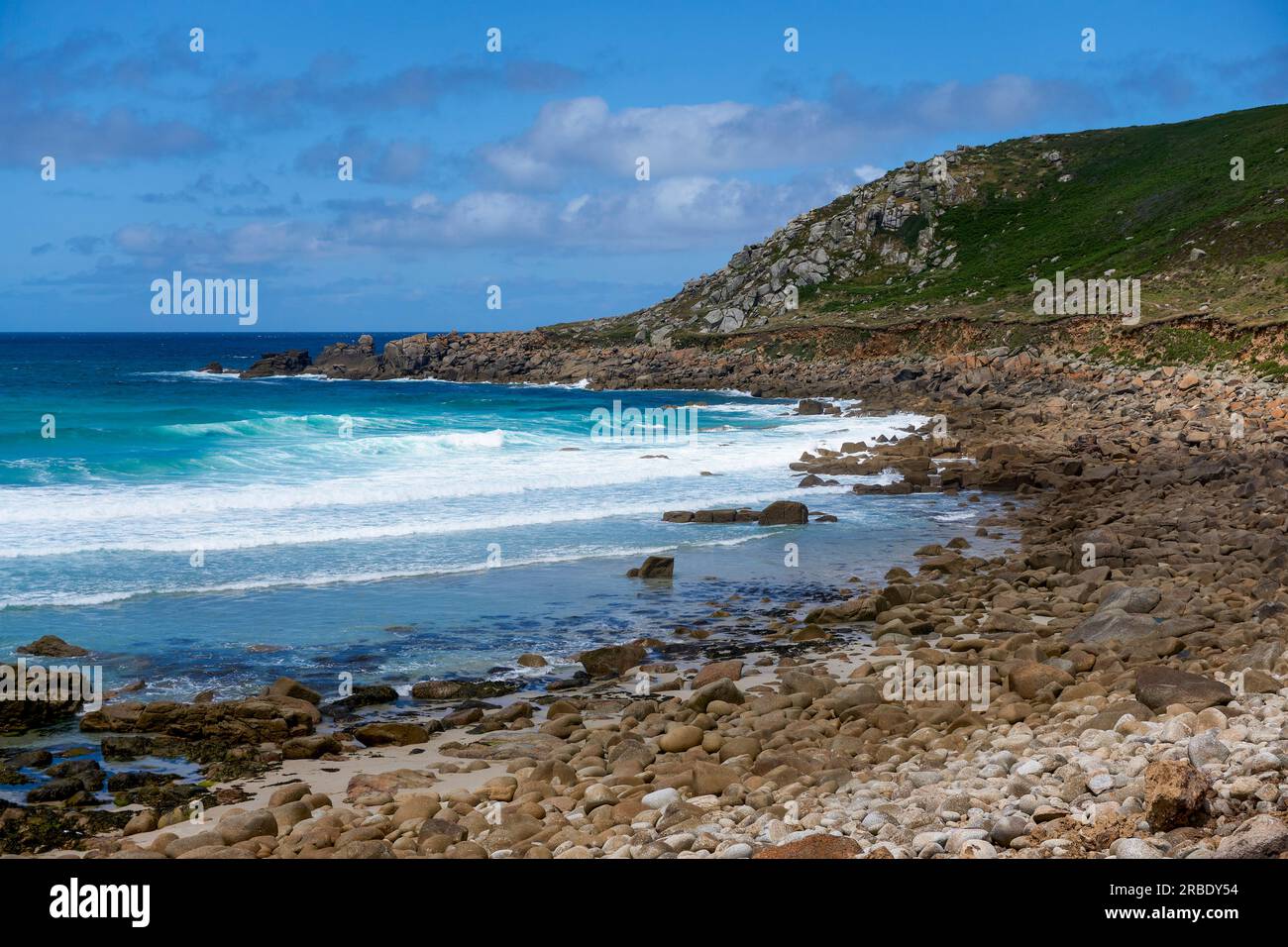 Falaise de tregiffian vean Banque de photographies et d’images à haute ...