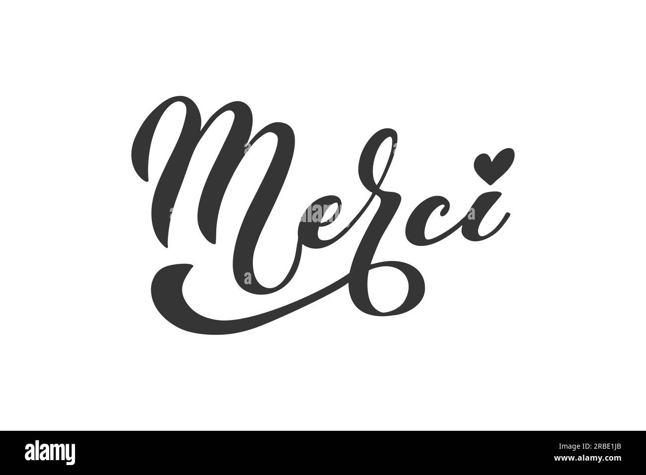 Merci français Banque de photographies et d’images à haute résolution ...