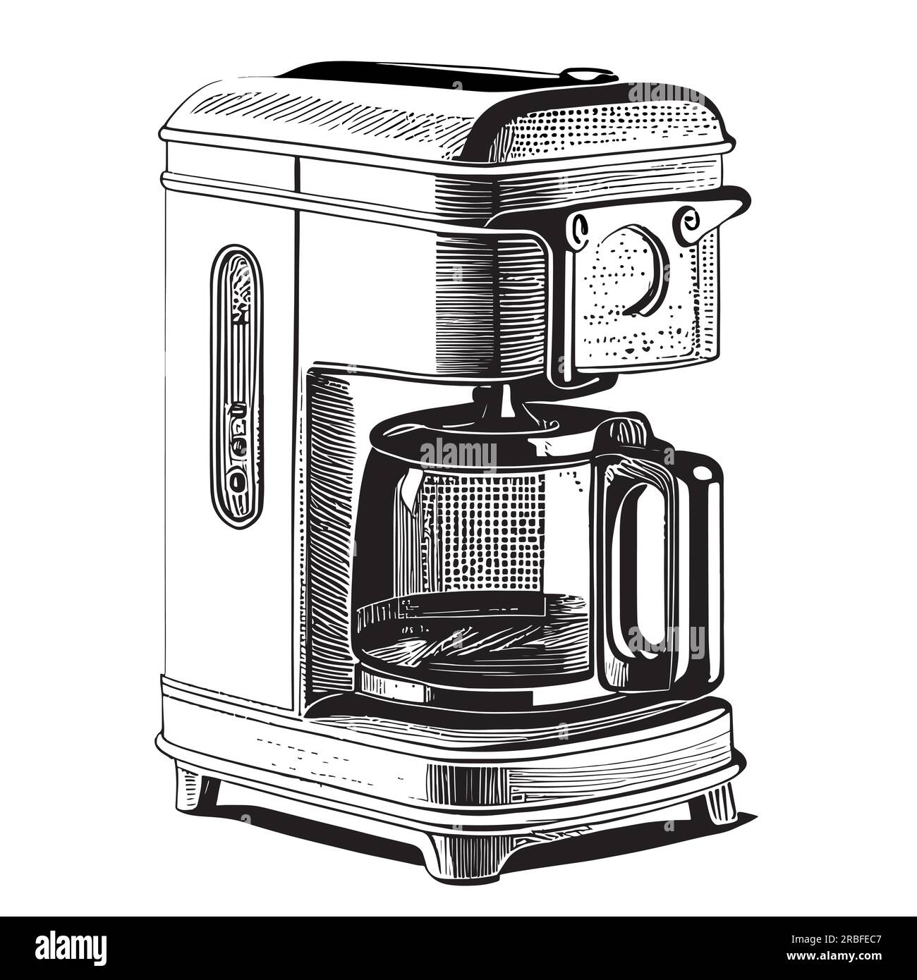 Coffee maker cartoon Banque de photographies et d’images à haute ...