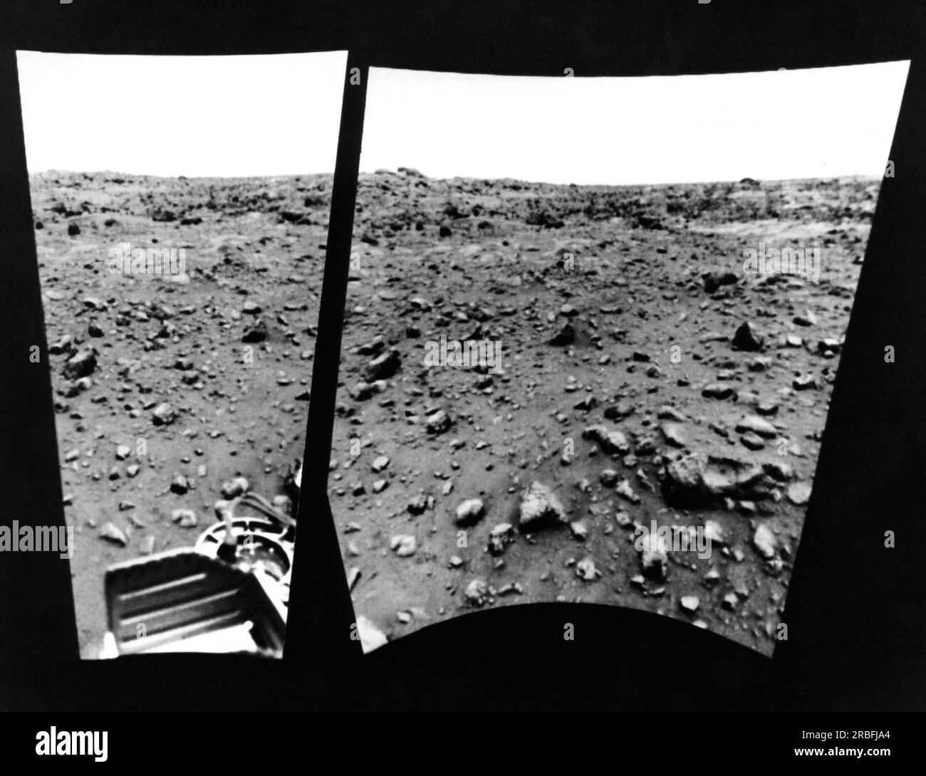 Viking 1 viking lander Banque d'images noir et blanc - Alamy