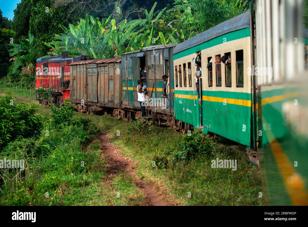 Vieux train manakara Banque de photographies et d’images à haute ...
