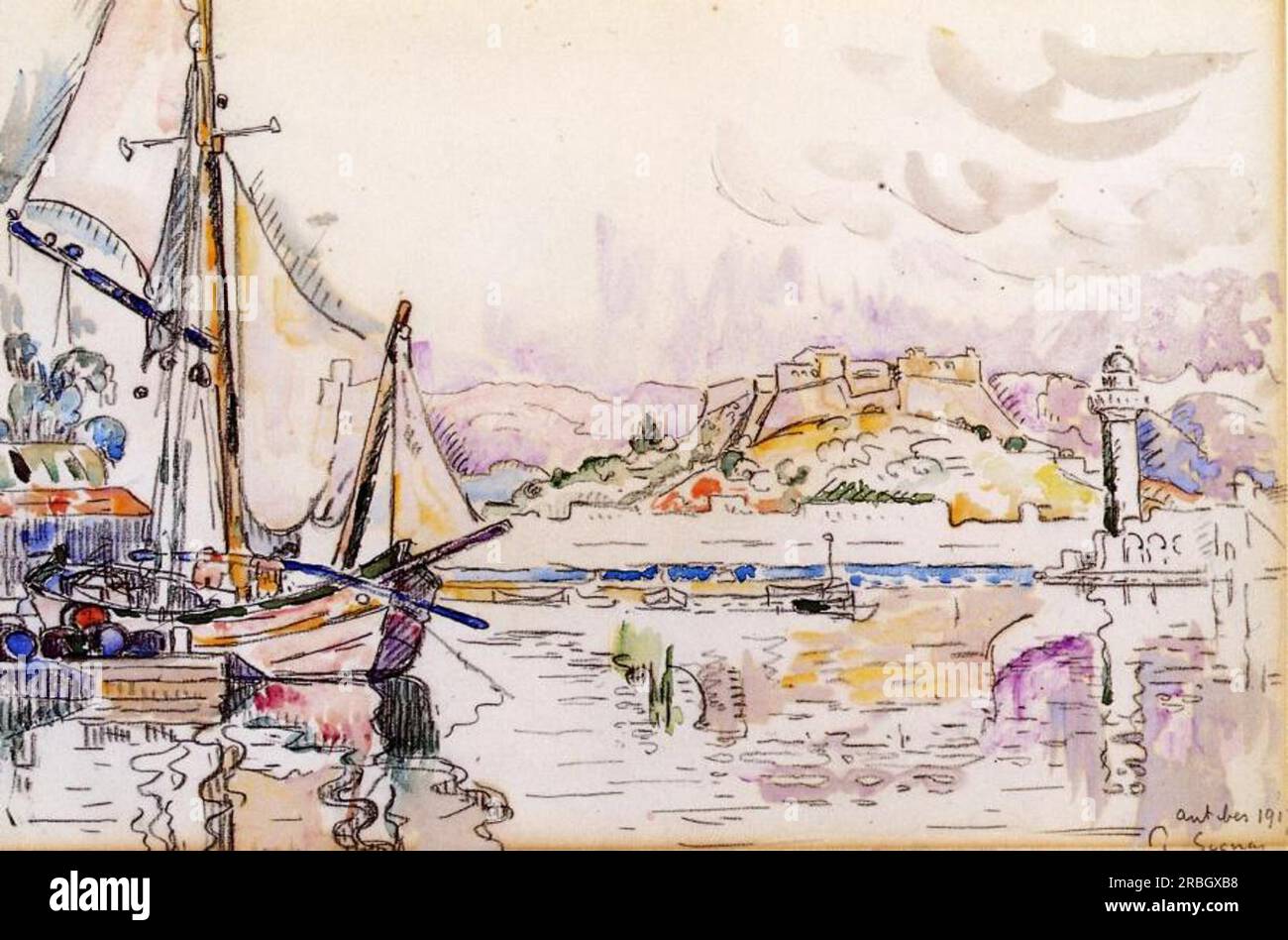 Paul signac antibes Banque de photographies et d’images à haute ...