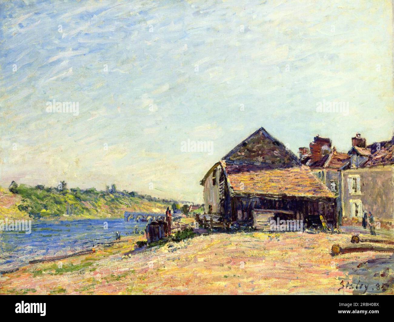 Alfred sisley 1885 Banque de photographies et d’images à haute ...