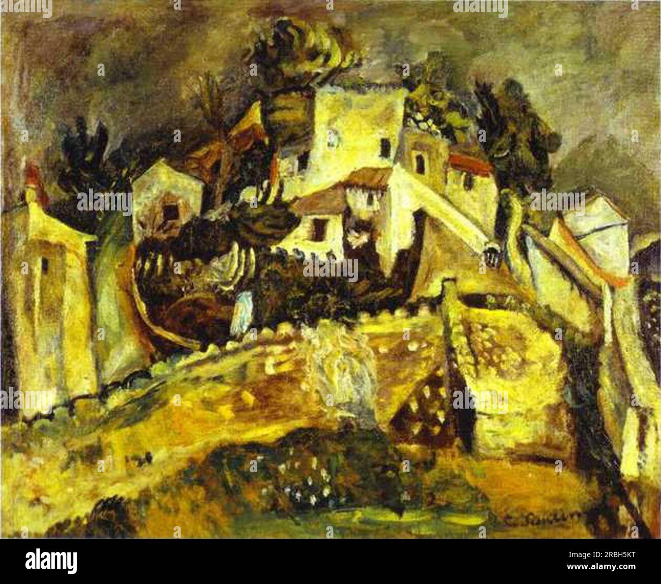 Chaim soutine paysage Banque de photographies et d’images à haute ...