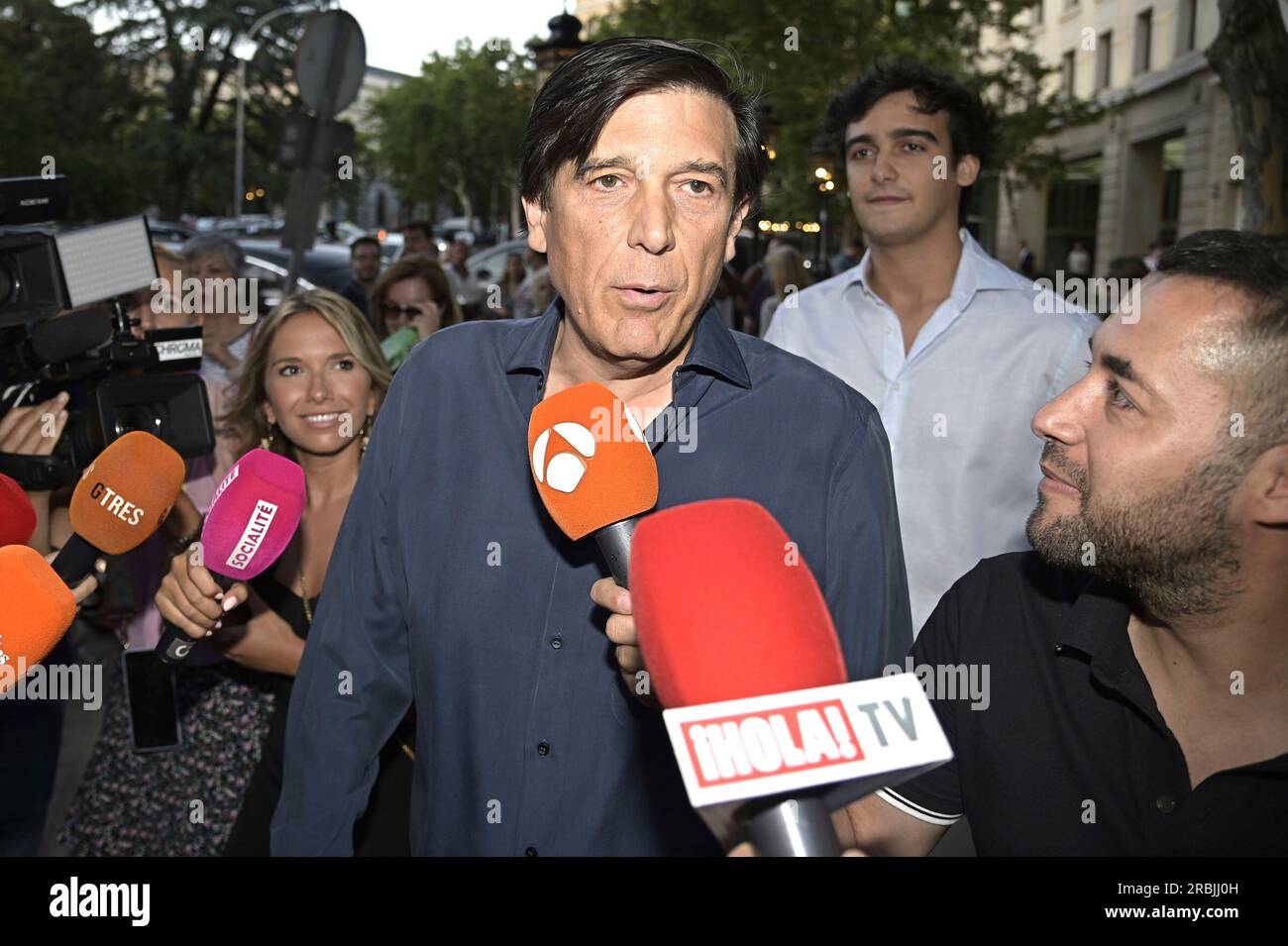 Manolo Falcó at the pre-wedding of Tamara Falcó and Iñigo Onieva at the ...