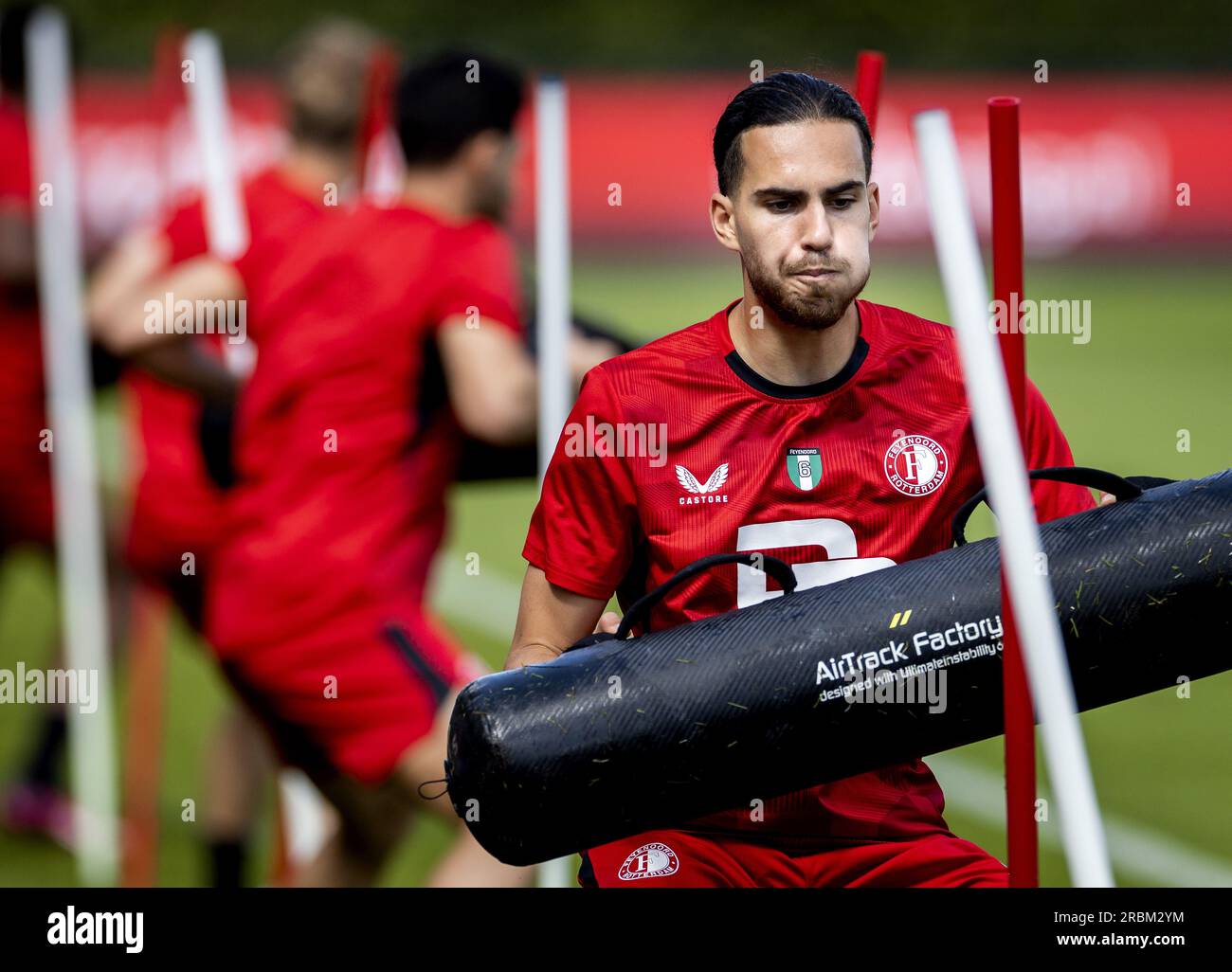 ROTTERDAM - Ramiz Zerrouki lors d'une séance d'entraînement de ...