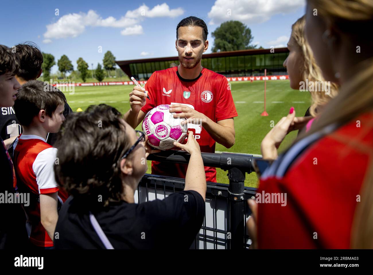 ROTTERDAM - Ramiz Zerrouki lors d'une séance d'entraînement de ...