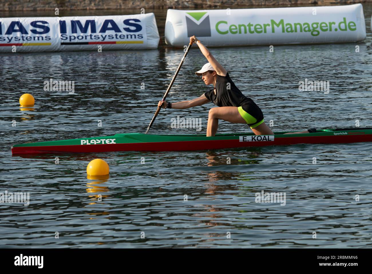 Elisabeth KOAL KC Magdeburg action finale canoë C1 femmes canoë ...